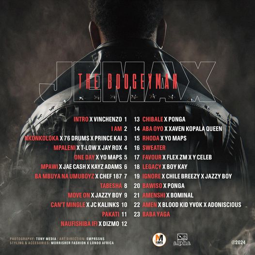 Jemax – The Boogeyman (Full ALBUM) | Zedhousezambia